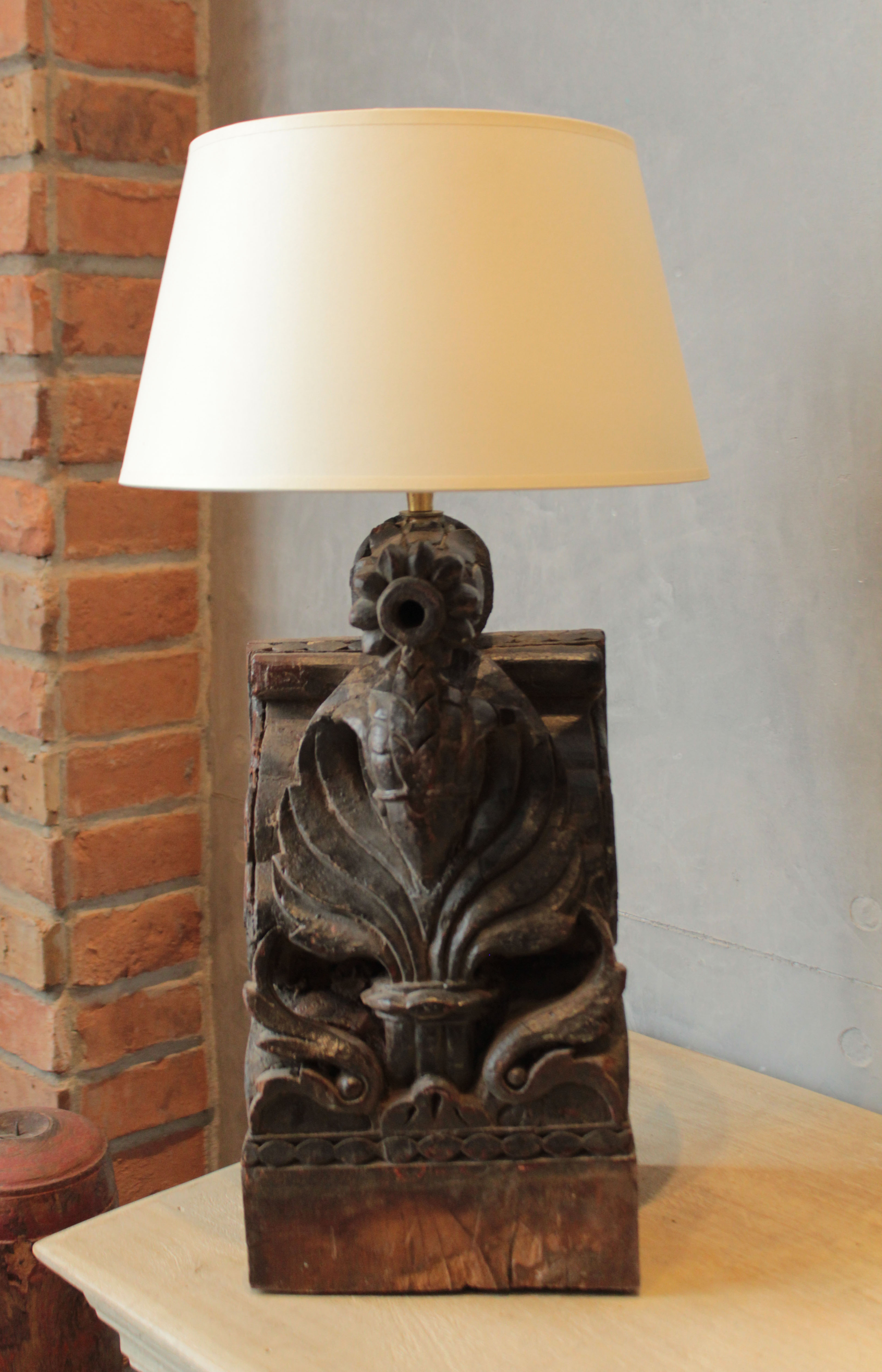 LAMPA INDYJSKA UNIKAT - IndigoDecor